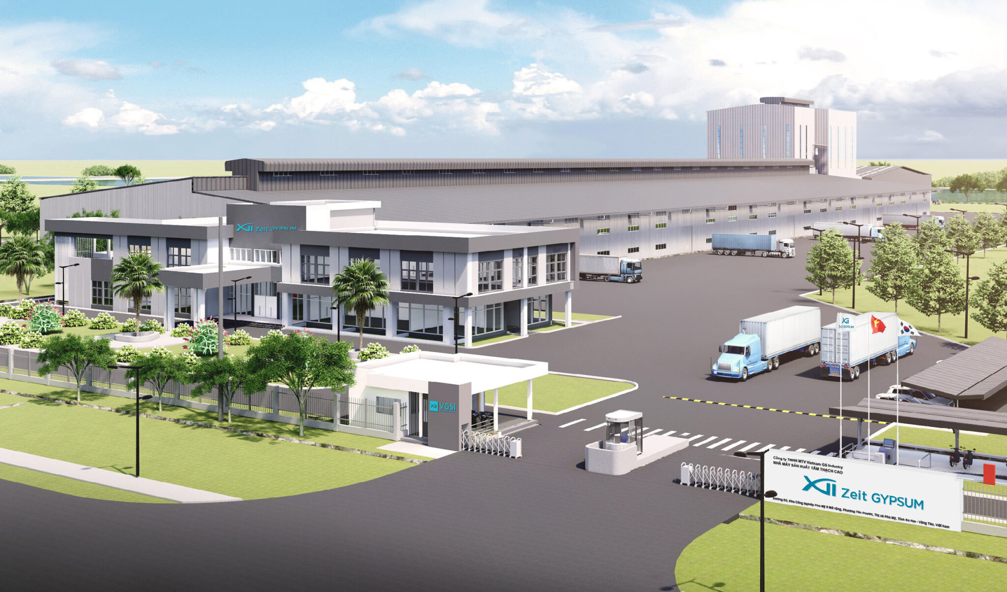 VGSI-GYPSUM BOARD FACTORY PROJECT - IvyBuild